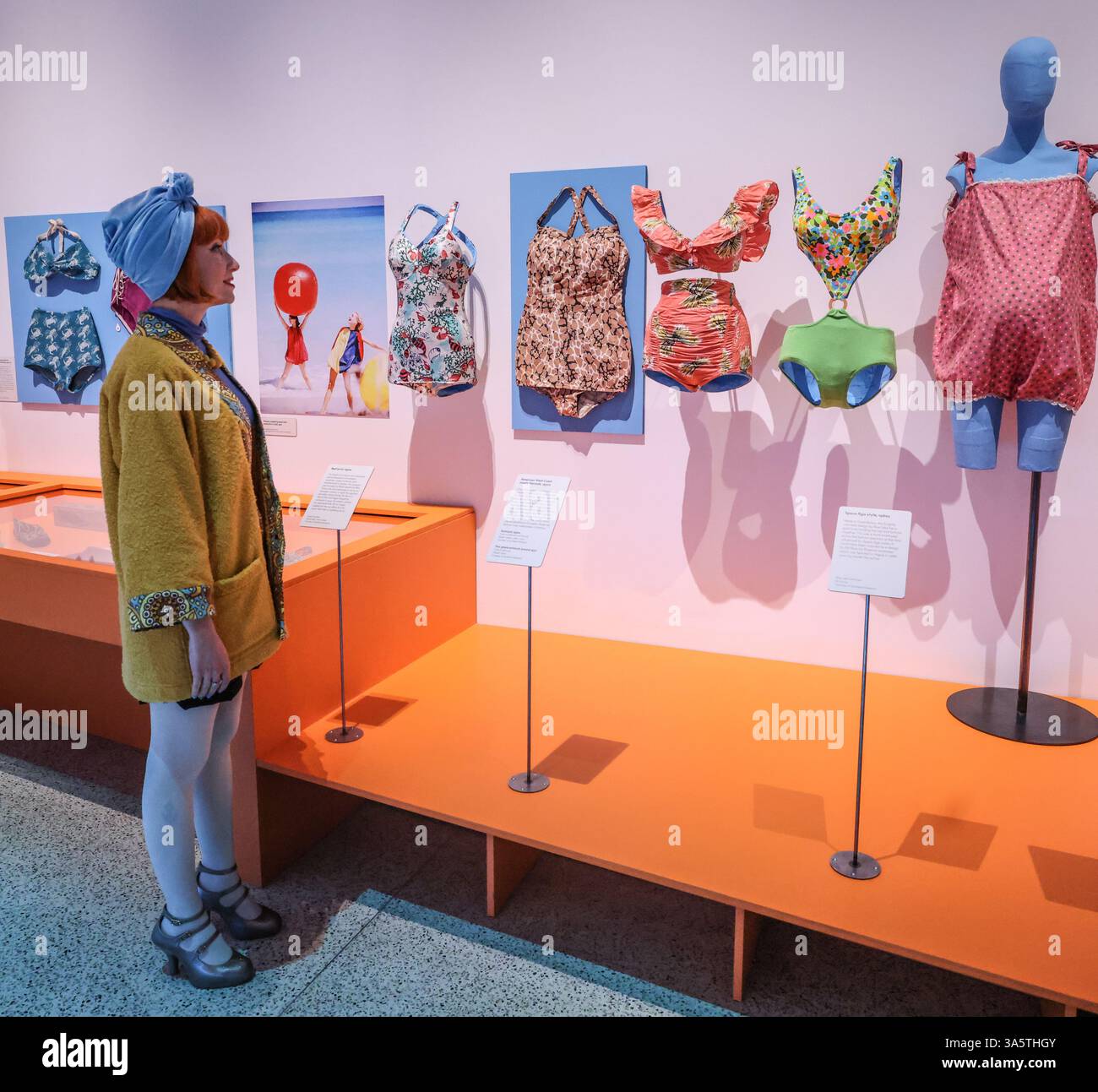 the Design Museum, London 24 March 2025 Splash! A Century of Swimming ...