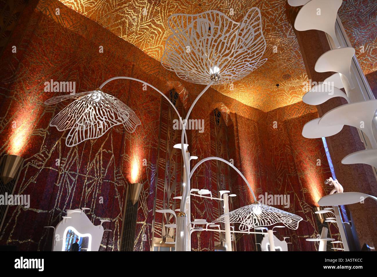 An interior view of the Printemps store at One Wall Street during the ...