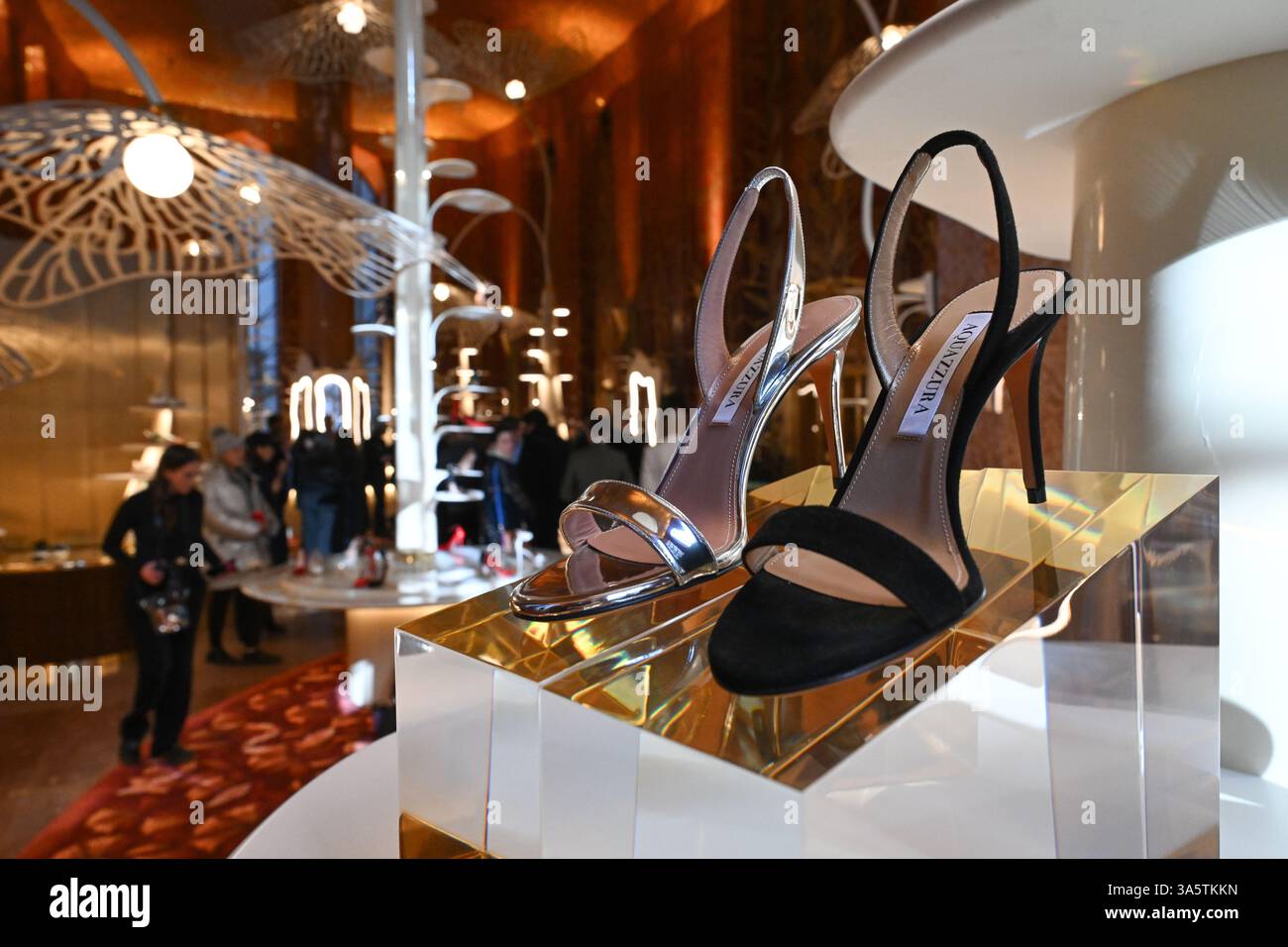An interior view of the Printemps store at One Wall Street during the ...