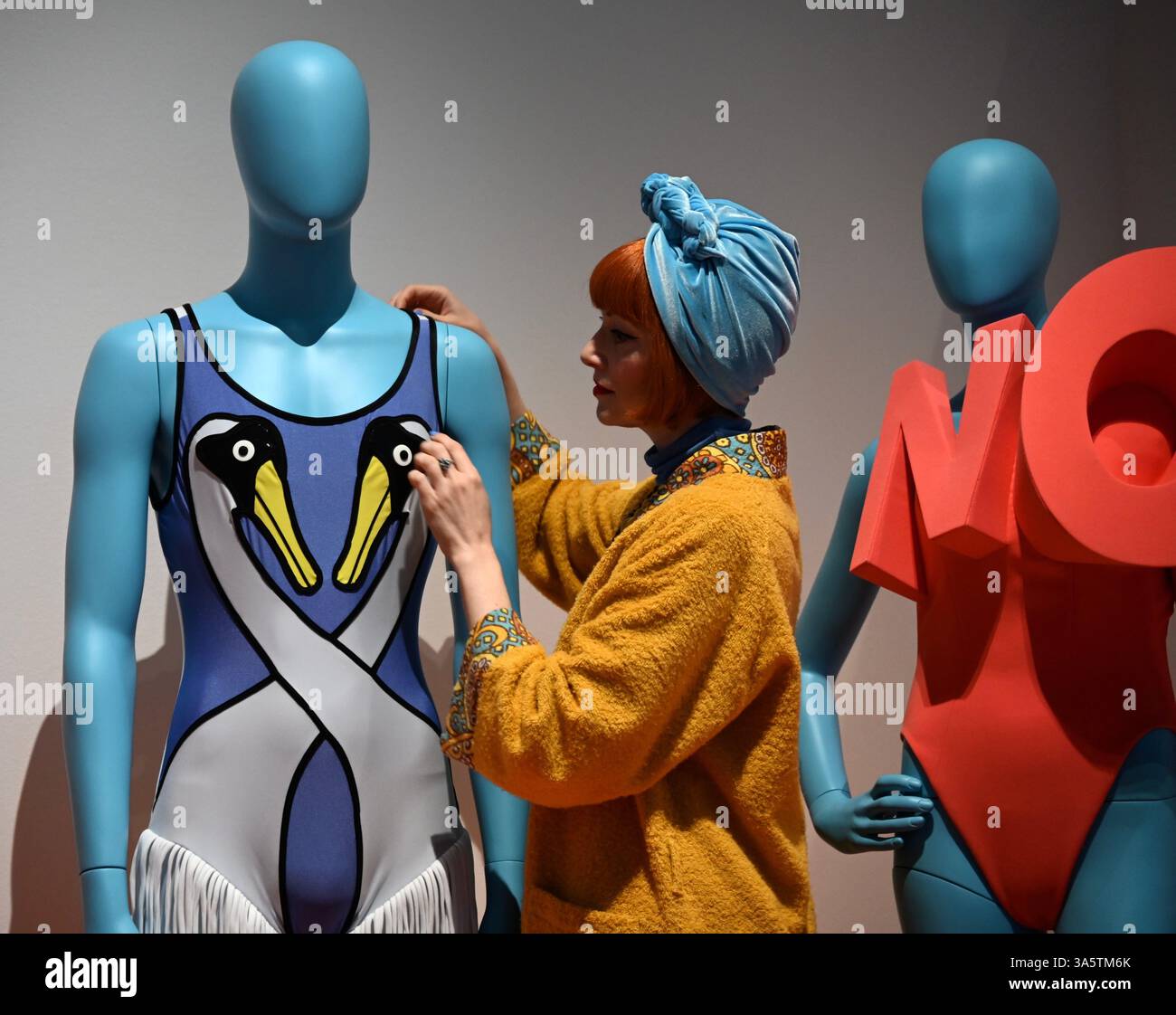 Pamela Anderson's sensational red bathing suit from Baywatch , the ...