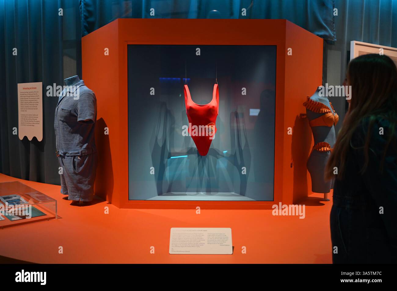 Pamela Anderson's sensational red bathing suit from Baywatch , the ...