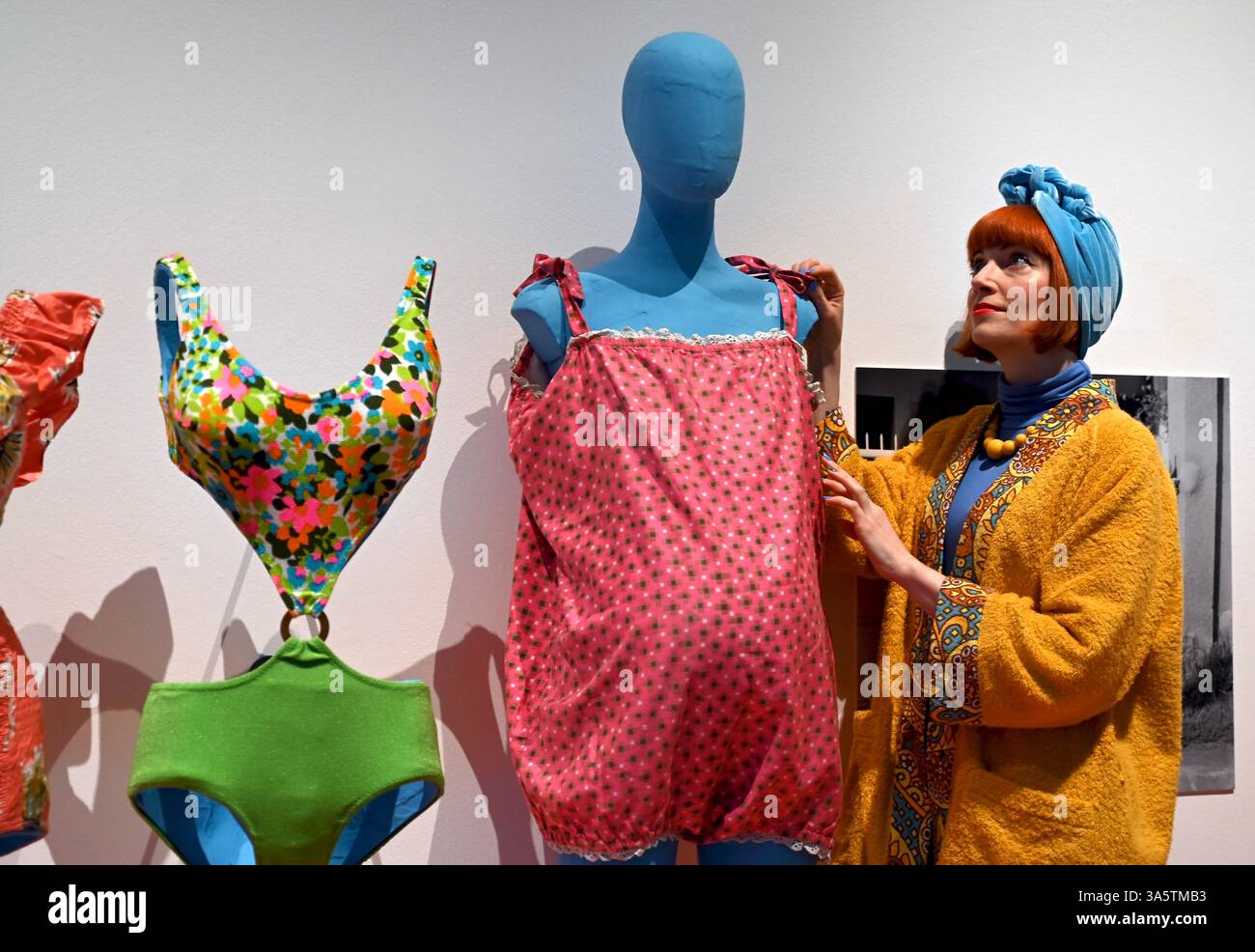 Pamela Anderson's sensational red bathing suit from Baywatch , the ...