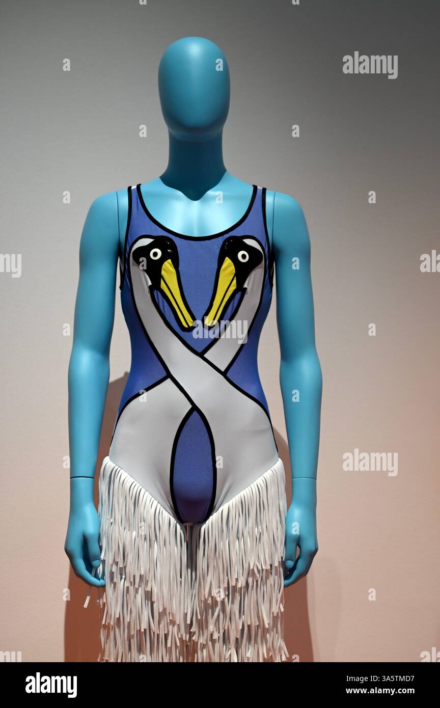 Pamela Anderson's sensational red bathing suit from Baywatch , the ...