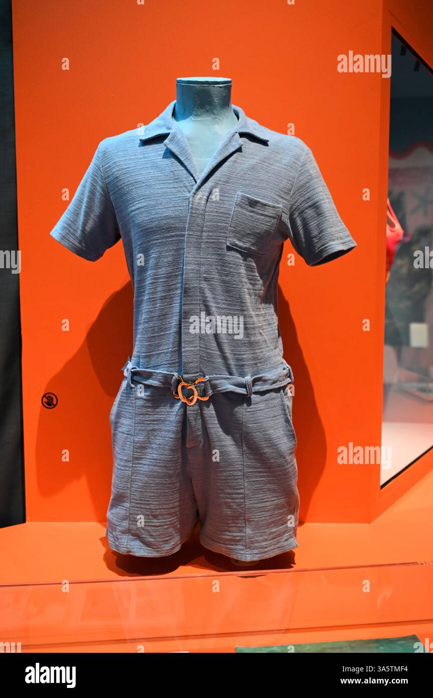 Pamela Anderson's sensational red bathing suit from Baywatch , the ...