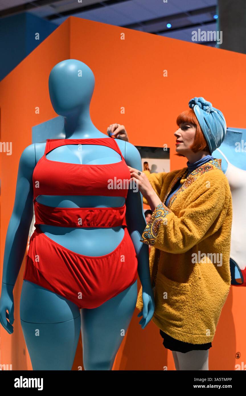 Pamela Anderson's sensational red bathing suit from Baywatch , the ...