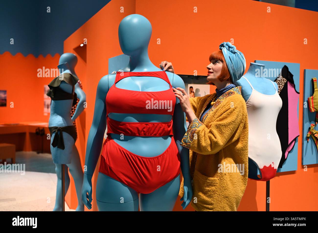 Pamela Anderson's sensational red bathing suit from Baywatch , the ...