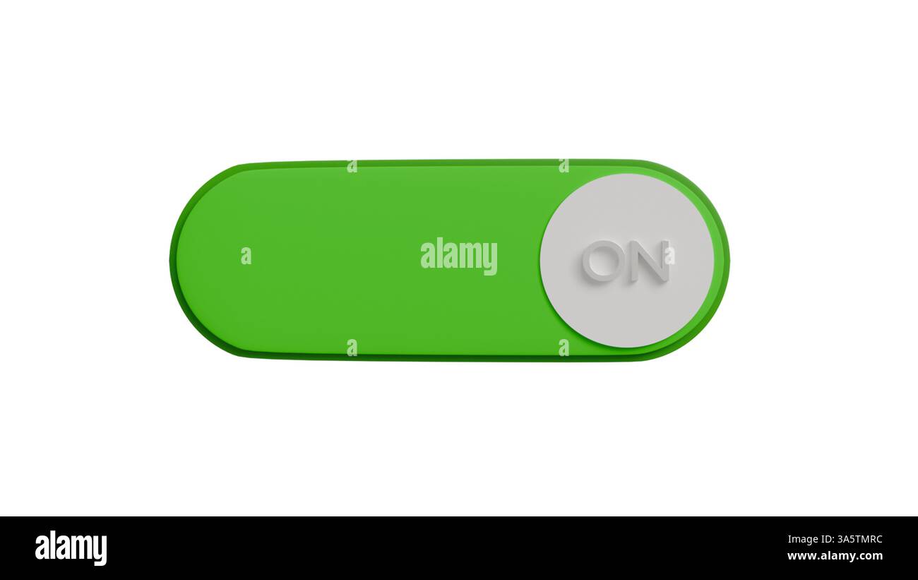 Power button on electronic device Cut Out Stock Images & Pictures - Alamy