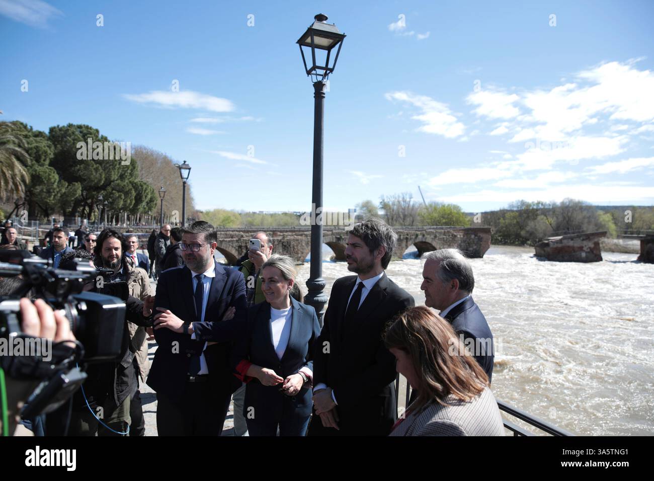 The government delegate of Castilla-La Mancha, Milagros Tolón(2l), the ...