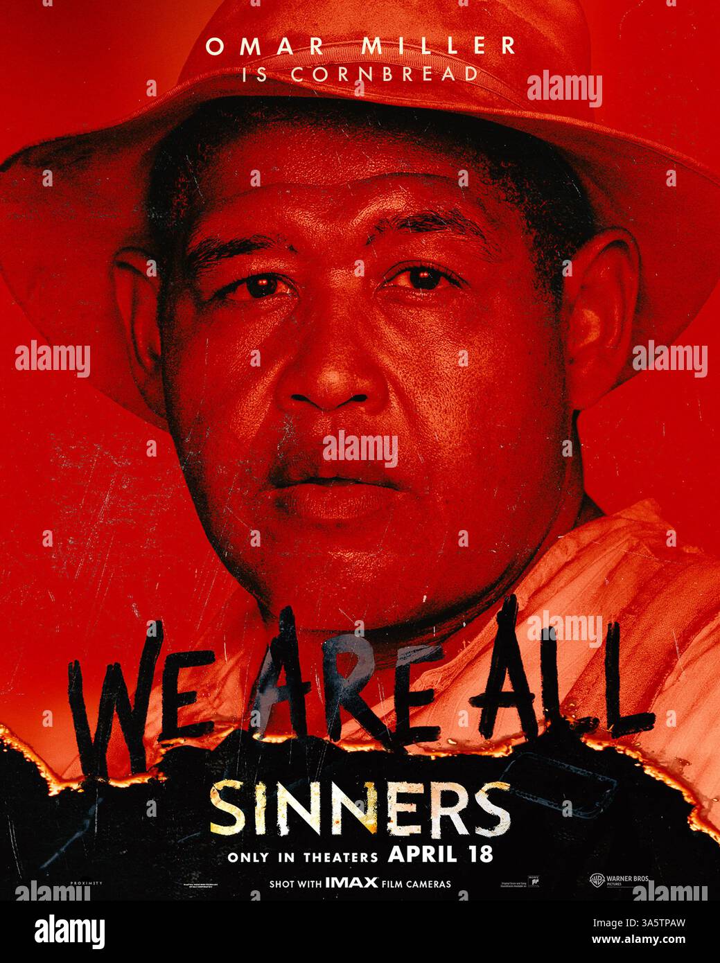 Sinners (2025)POSTER ART with Omar Miller is "Cornbread" *Filmstill ...