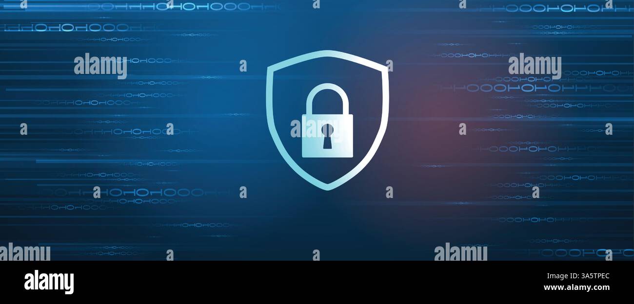 Cyber security protection devices from hacker attack Stock Vector Image ...