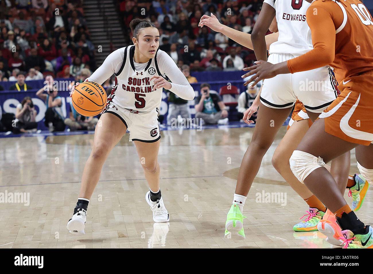 GREENVILLE, SC - MARCH 09: South Carolina Gamecocks guard Tessa Johnson ...