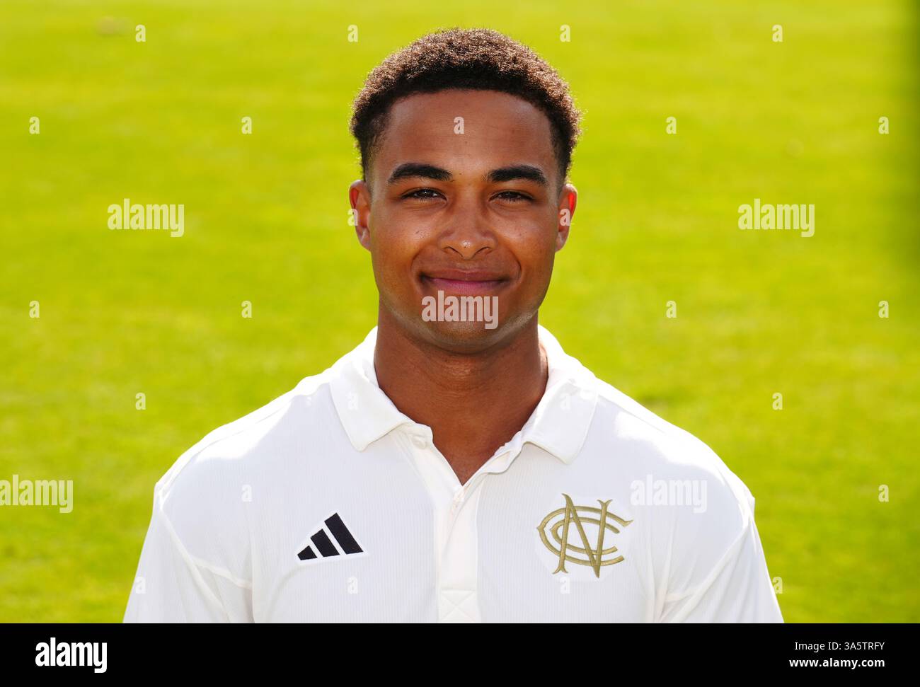Nottinghamshire's Ben Martindale during a media day at Trent Bridge ...