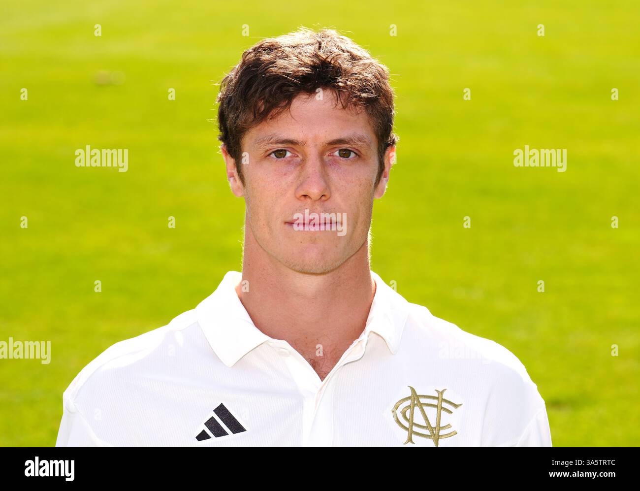 Nottinghamshire's Calvin Harrison during a media day at Trent Bridge ...
