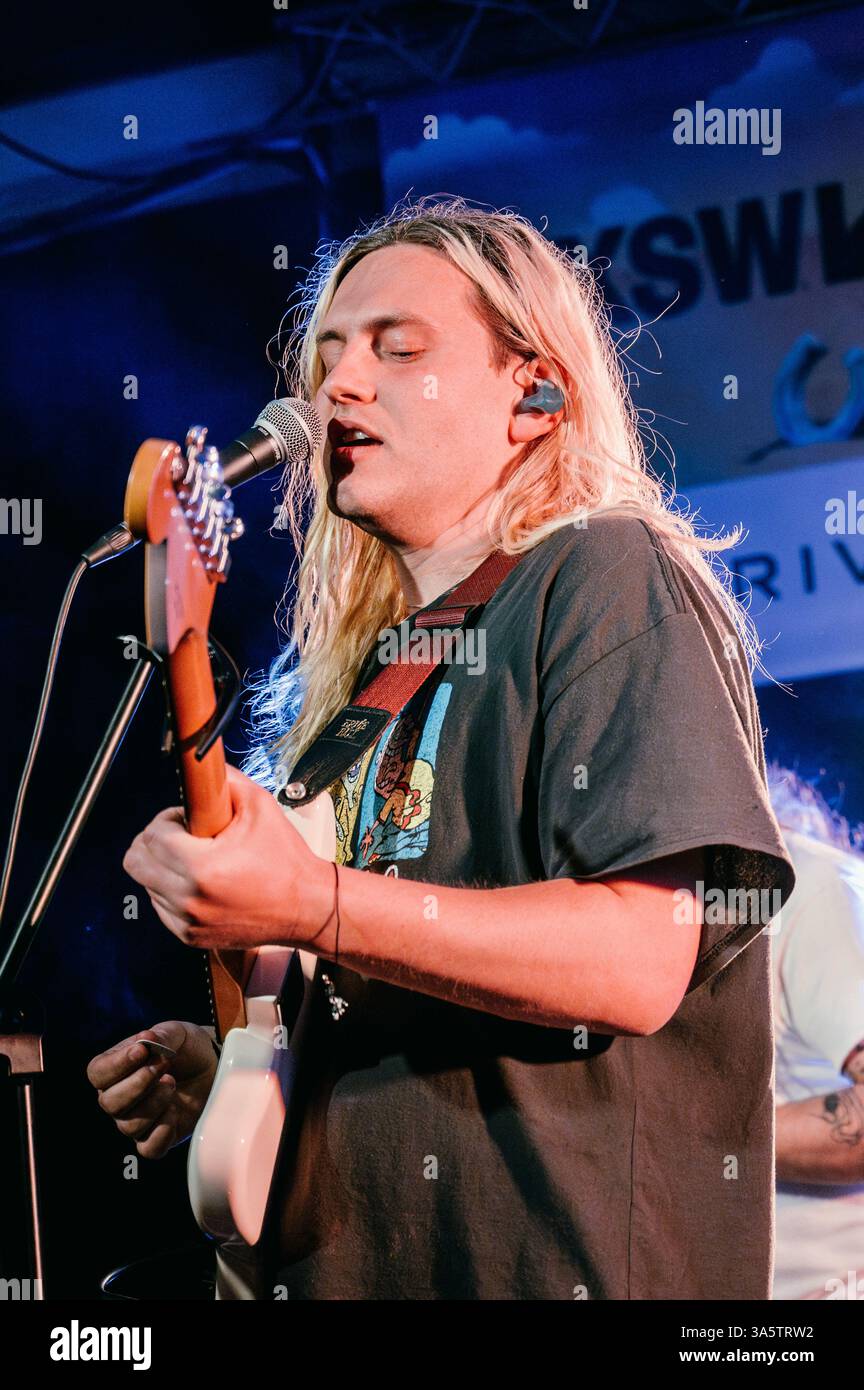 15th March 2025 - Austin, Texas: Casey Lowery performs at The British ...