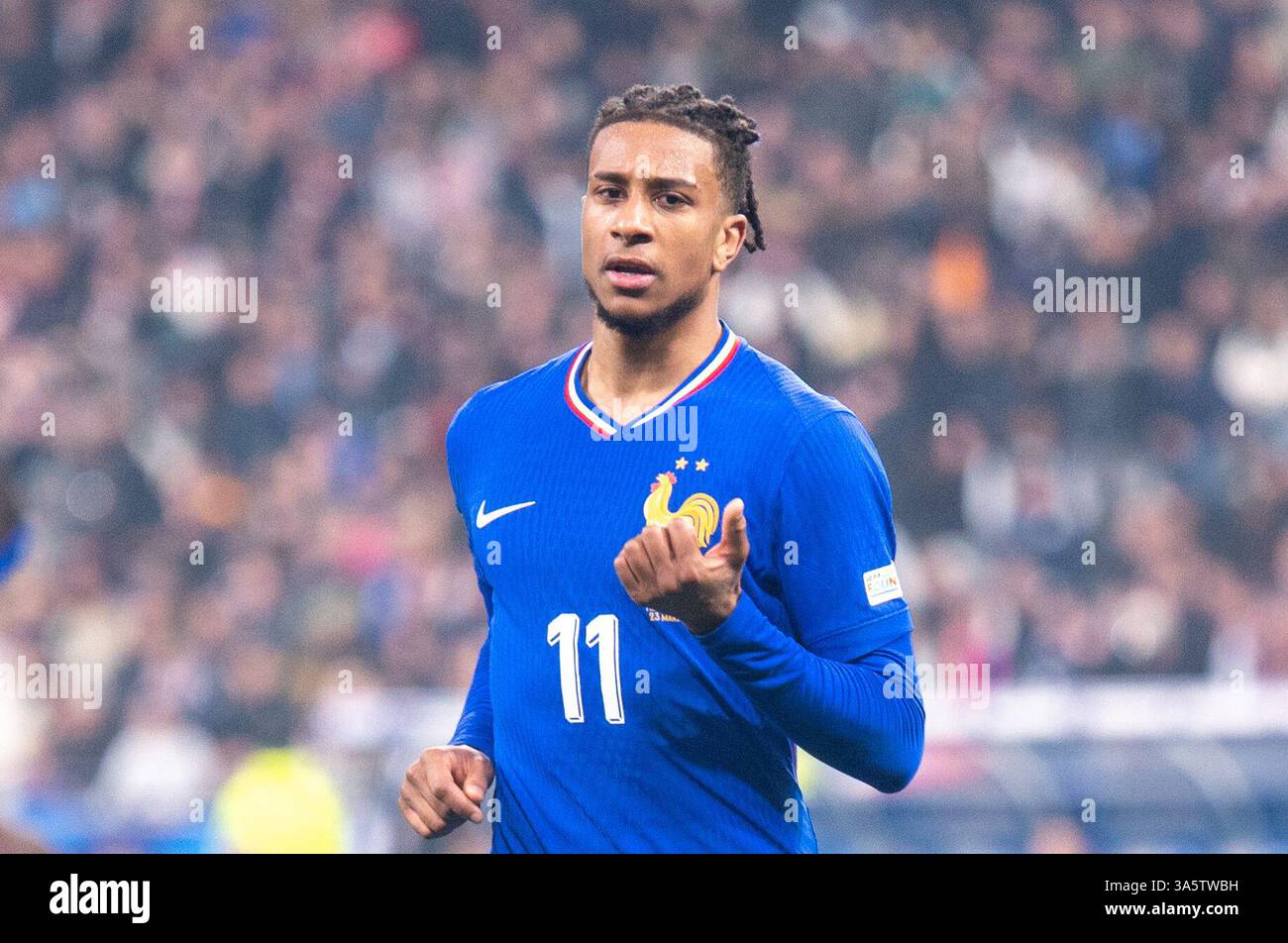 Michael Olise of France during the UEFA Nations League, Quarter-finals ...