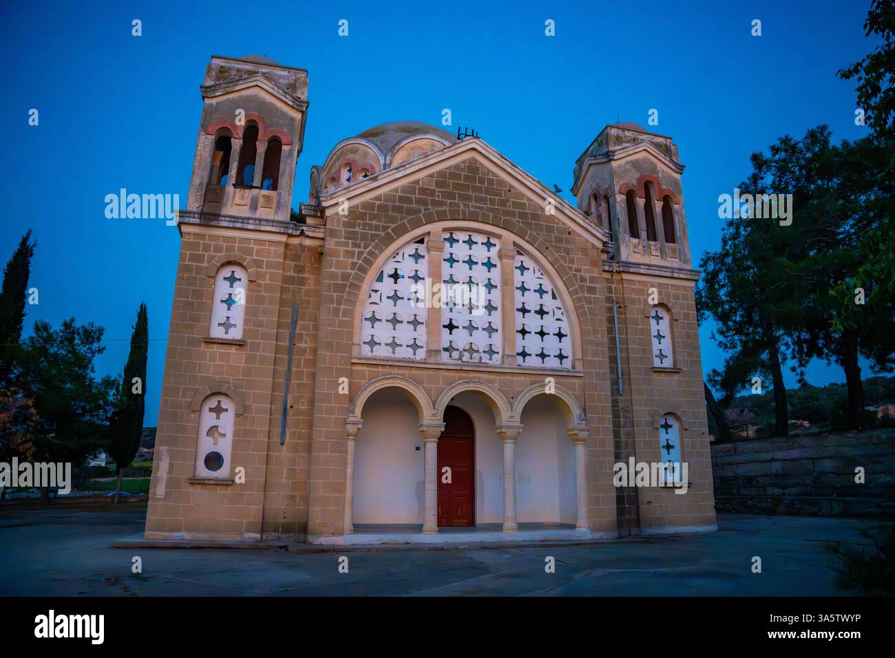 The abandoned Orthodox Church of Saints Sergius and Bacchus in Northern ...