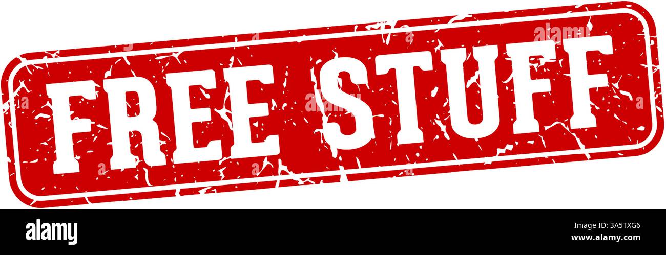 free stuff stamp. free stuff rectangular sign isolated on transparent ...