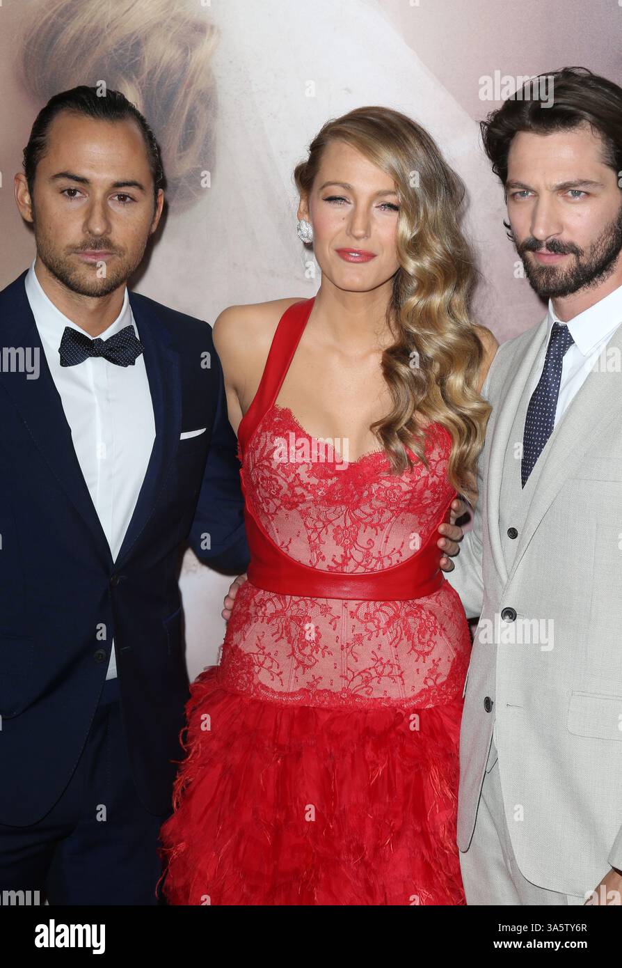 Lee Toland Krieger, Michiel Huisman and Blake Lively at 'The Age of ...