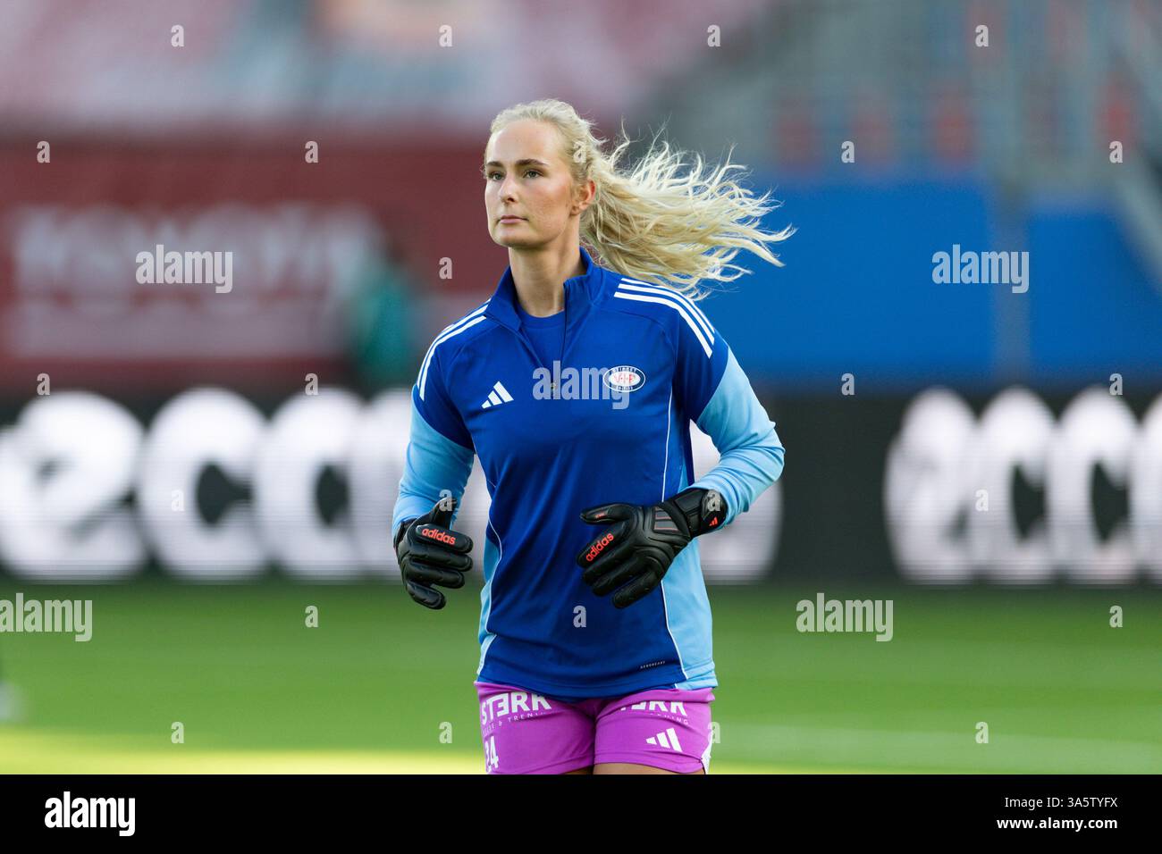 Oslo, Norway, March 23th 2025: Goalkeeper Pia Grinde Hansen (24 ...