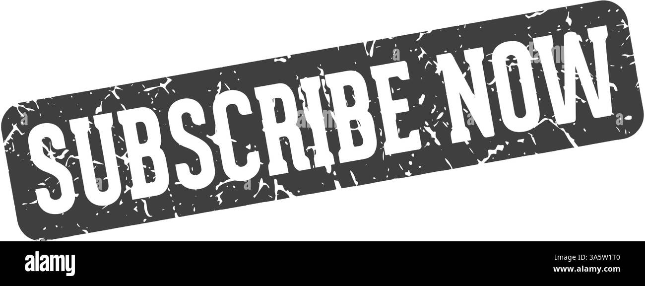 subscribe now stamp. subscribe now rectangular sign isolated on ...