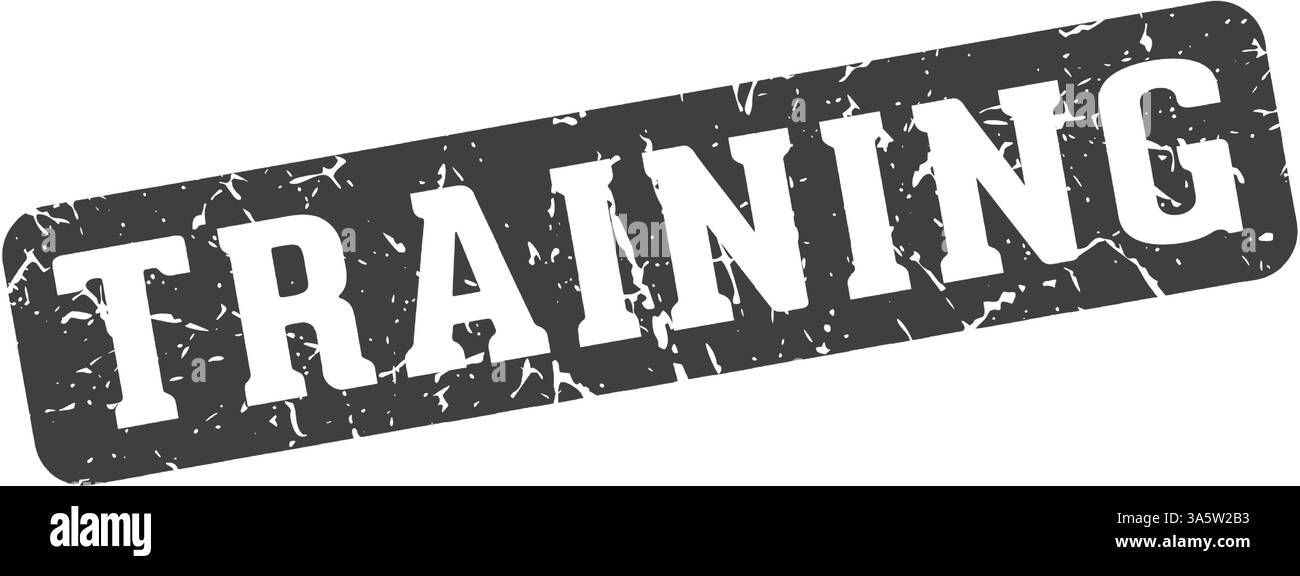 training stamp. training rectangular sign isolated on transparent ...