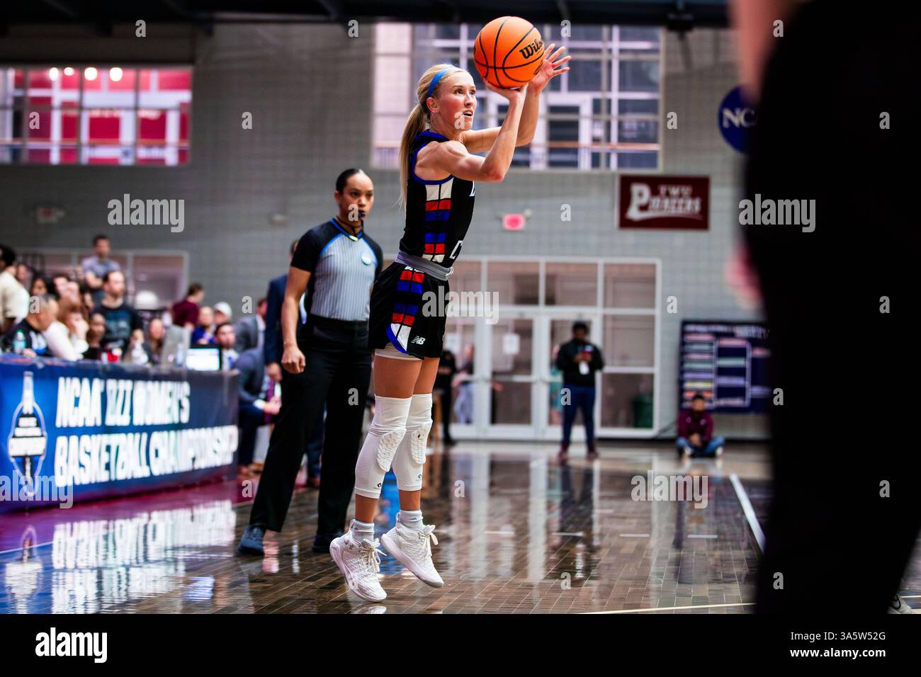 Lubbock Christian University women's basketball in action against Texas ...