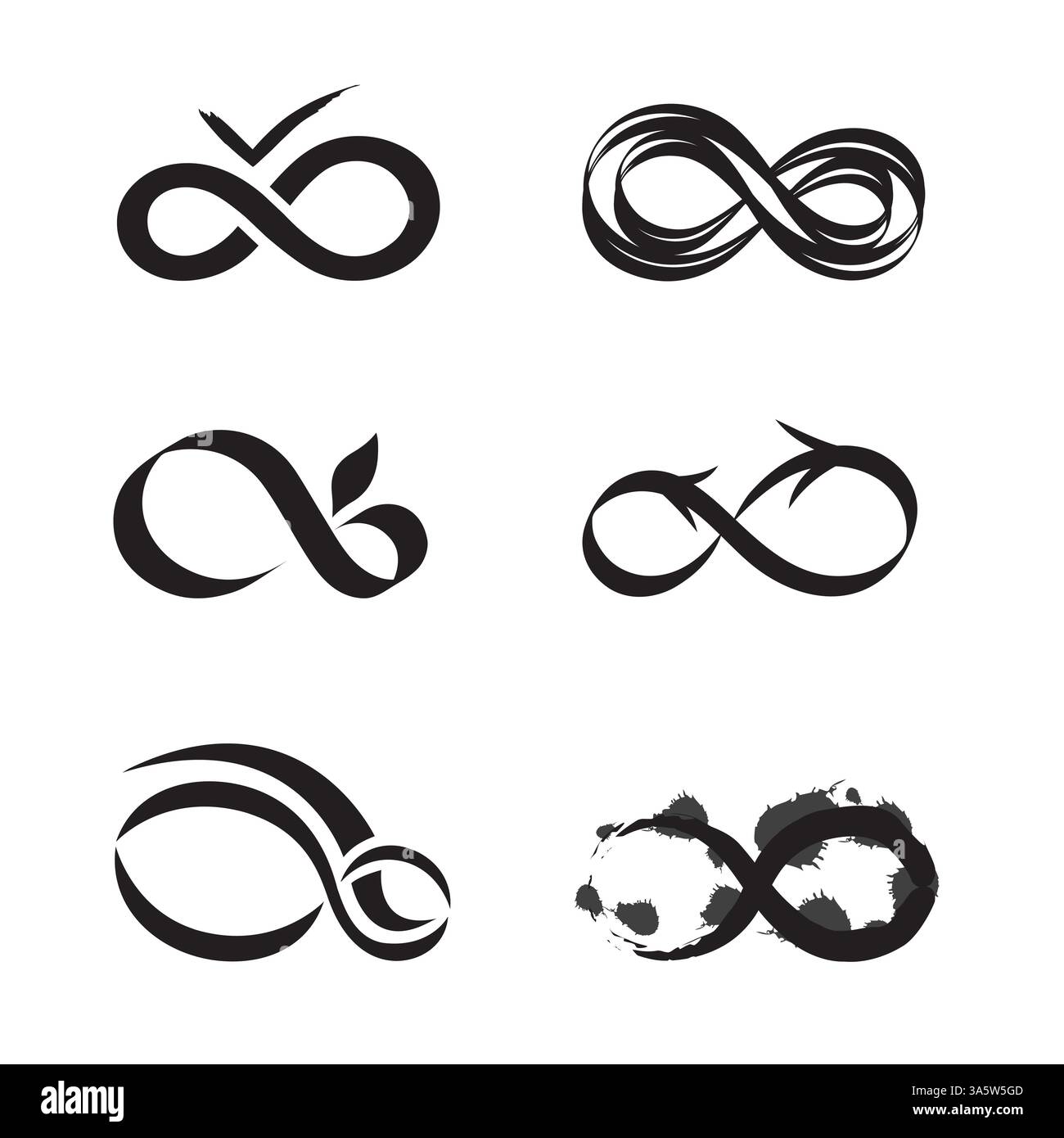 Infinity symbol drawing hi-res stock photography and images - Alamy