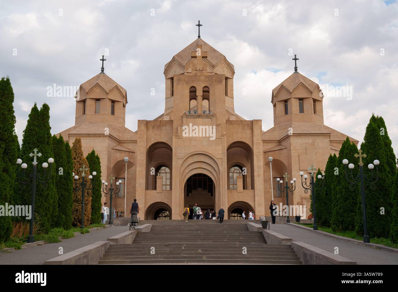 Saint Gregory The Illuminator Cathedral, Yerevan, Armenia Stock Photo - Alamy