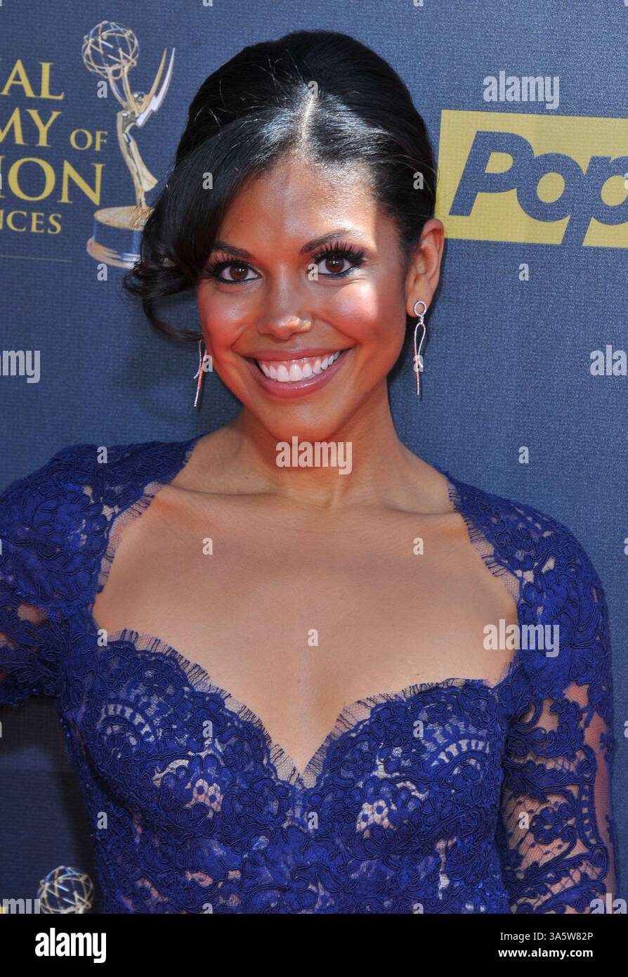 Karla Mosley at the 42nd Annual Daytime Emmy Awards at Warner Bros ...