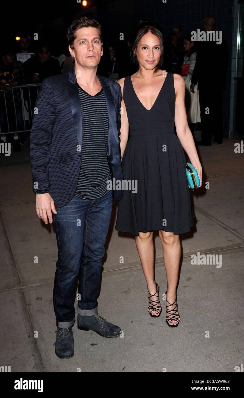 Rob Thomas and Marisol Maldonado at a screening of Marvel's 'Avengers ...