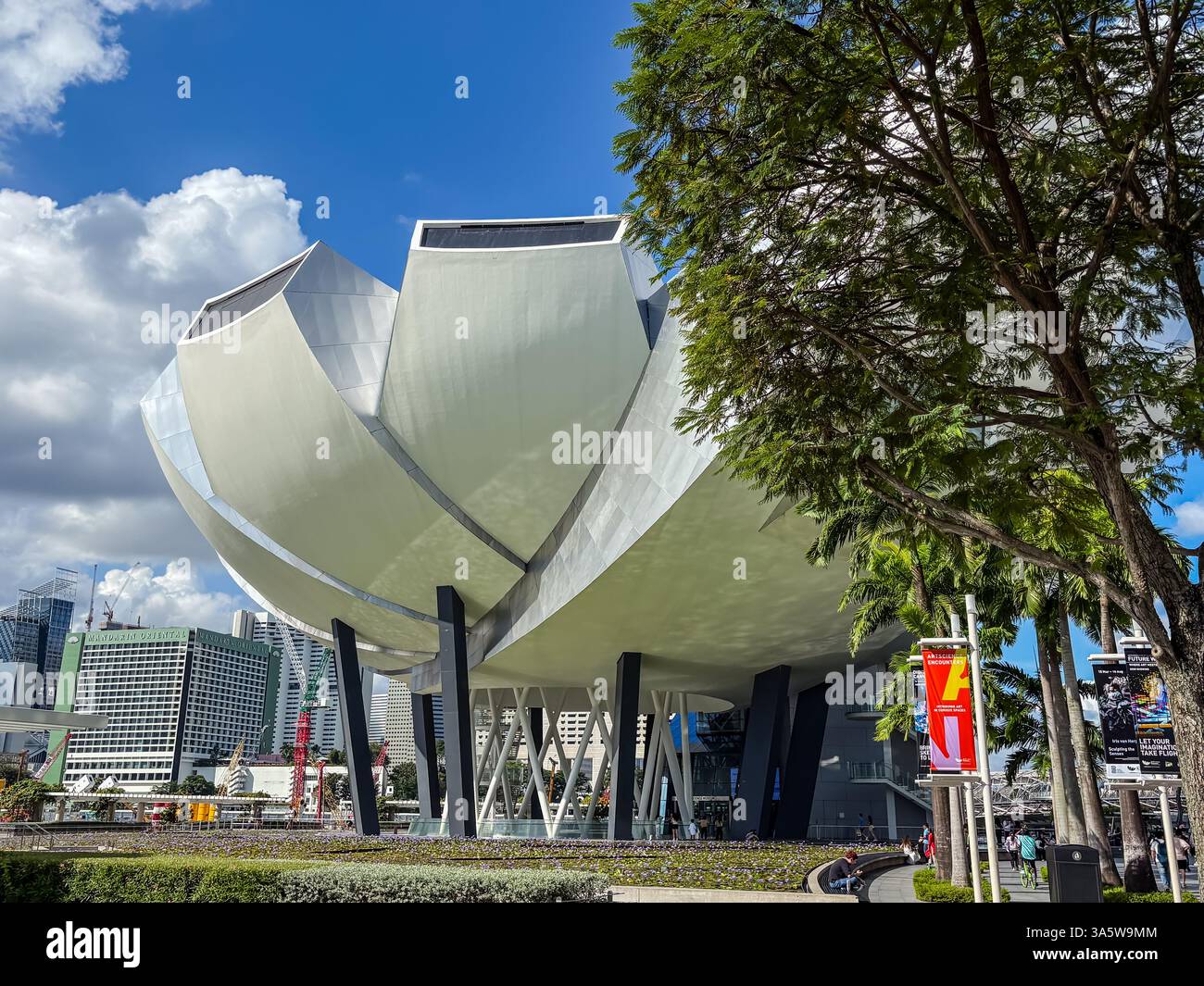 The ArtScience Museum in Singapore is known for its unique lotus ...