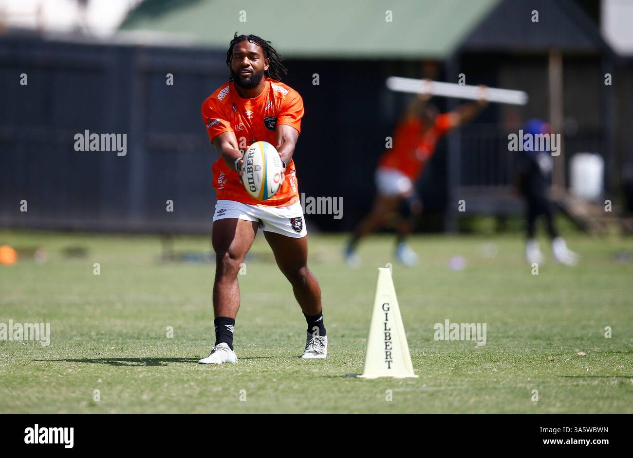 DURBAN, SOUTH AFRICA - MARCH 24: Jurenzo Julius of the Hollywoodbets ...