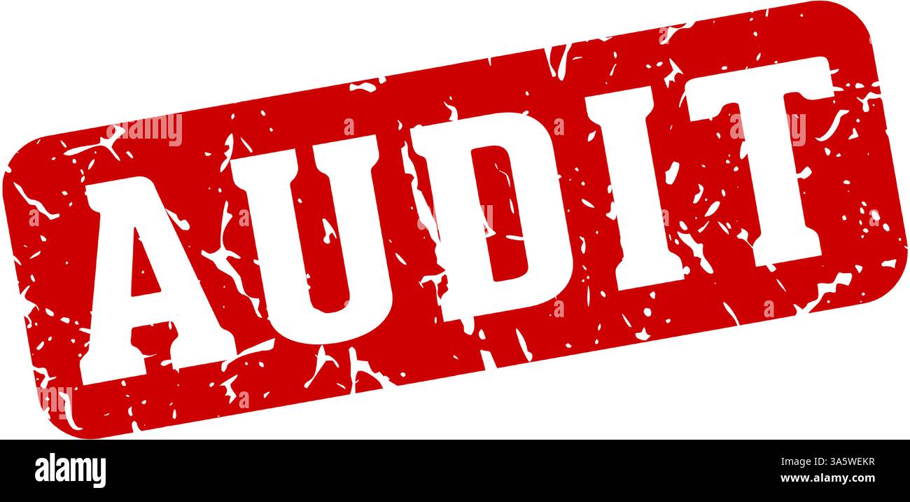 audit stamp. audit rectangular sign isolated on transparent background ...