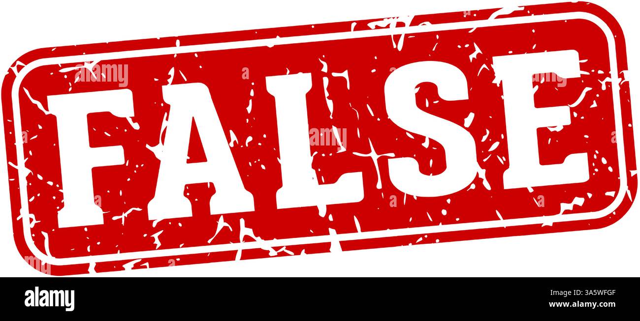 false stamp. false rectangular sign isolated on transparent background ...