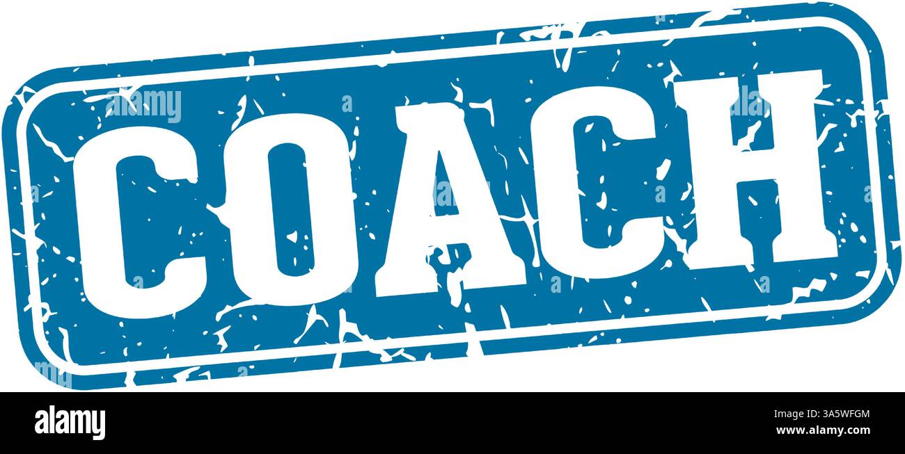 coach stamp. coach rectangular sign isolated on transparent background ...