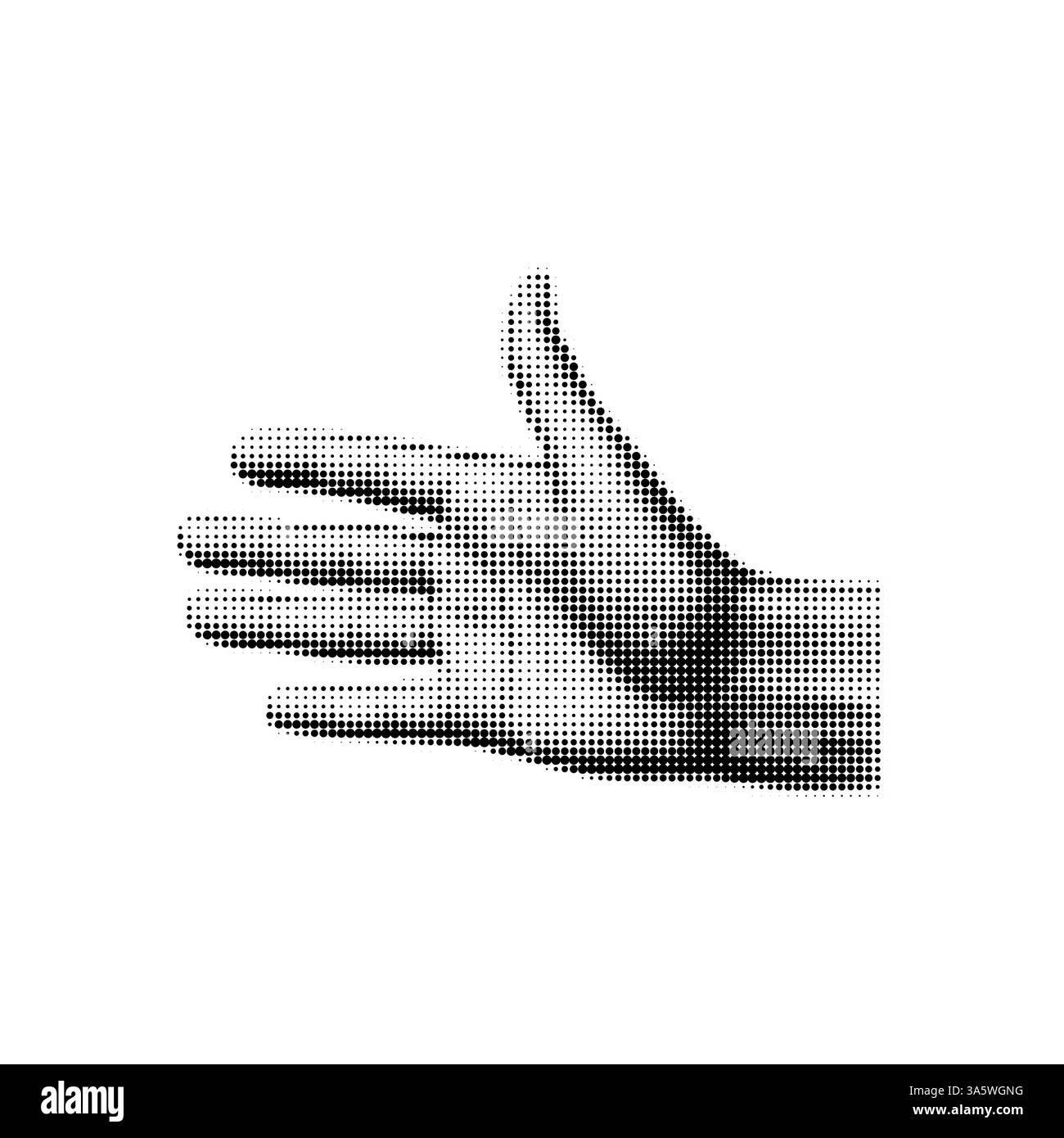 Open palm Black and White Stock Photos & Images - Alamy