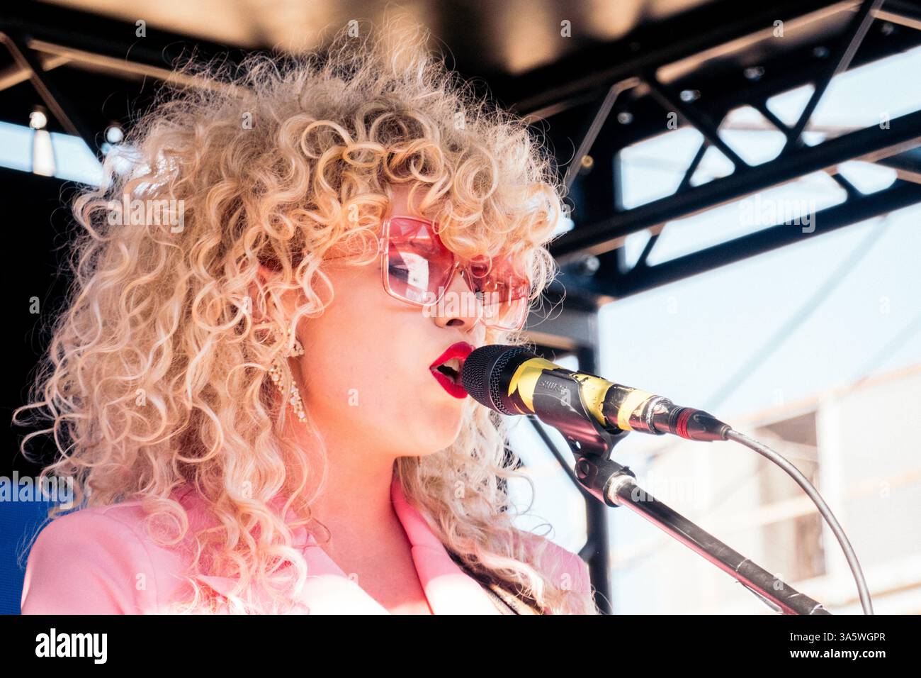 10th March 2025 - Austin, Texas: Cortney Dixon performs at The British ...