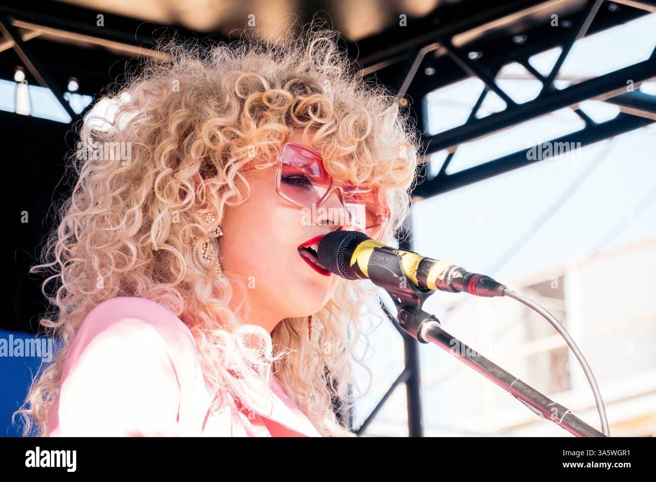 10th March 2025 - Austin, Texas: Cortney Dixon performs at The British ...