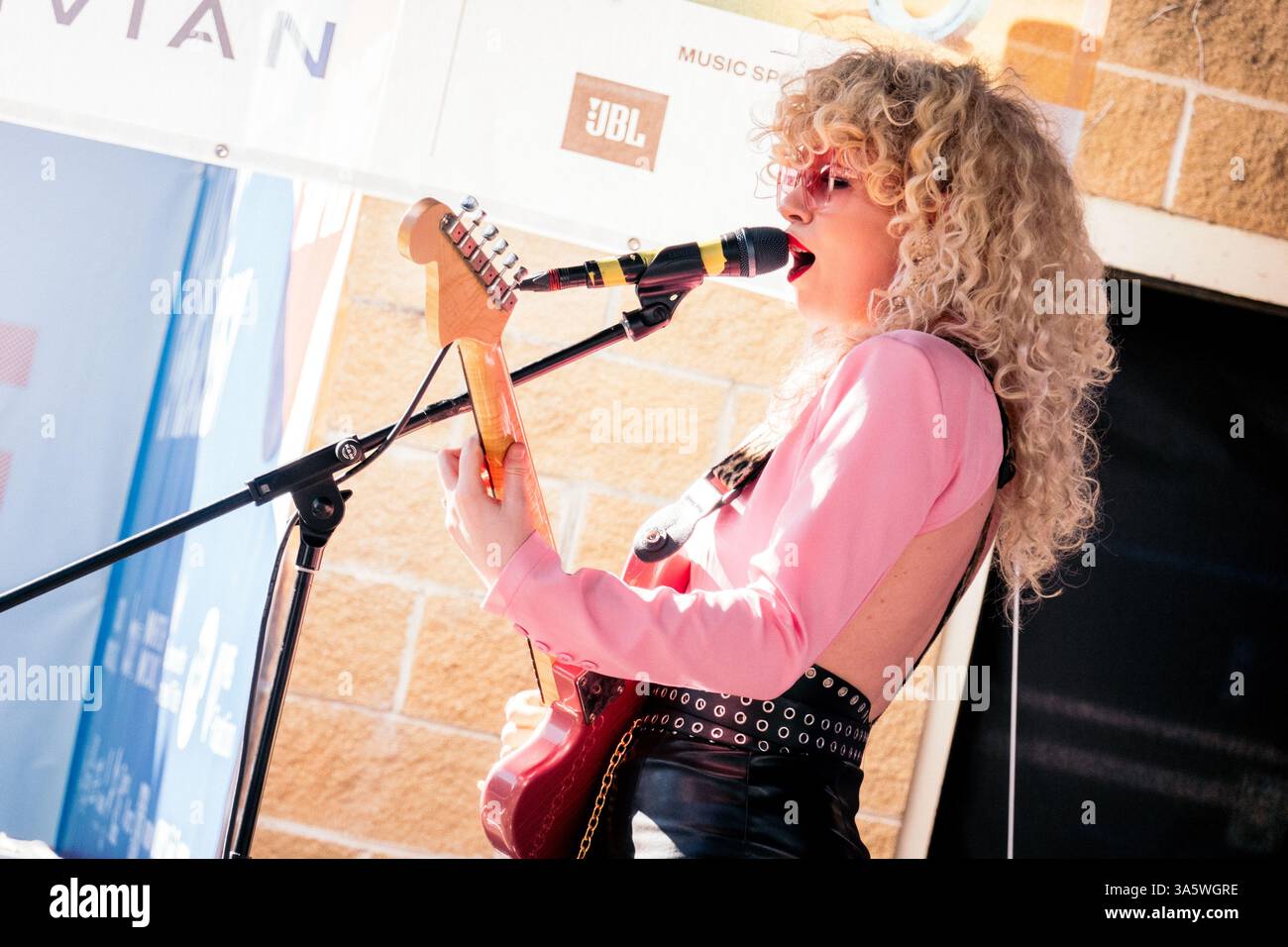 10th March 2025 - Austin, Texas: Cortney Dixon performs at The British ...