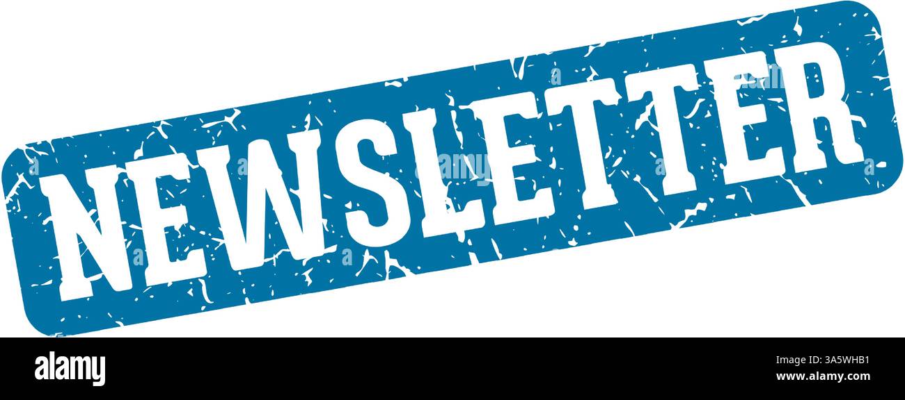 newsletter stamp. newsletter rectangular sign isolated on transparent ...