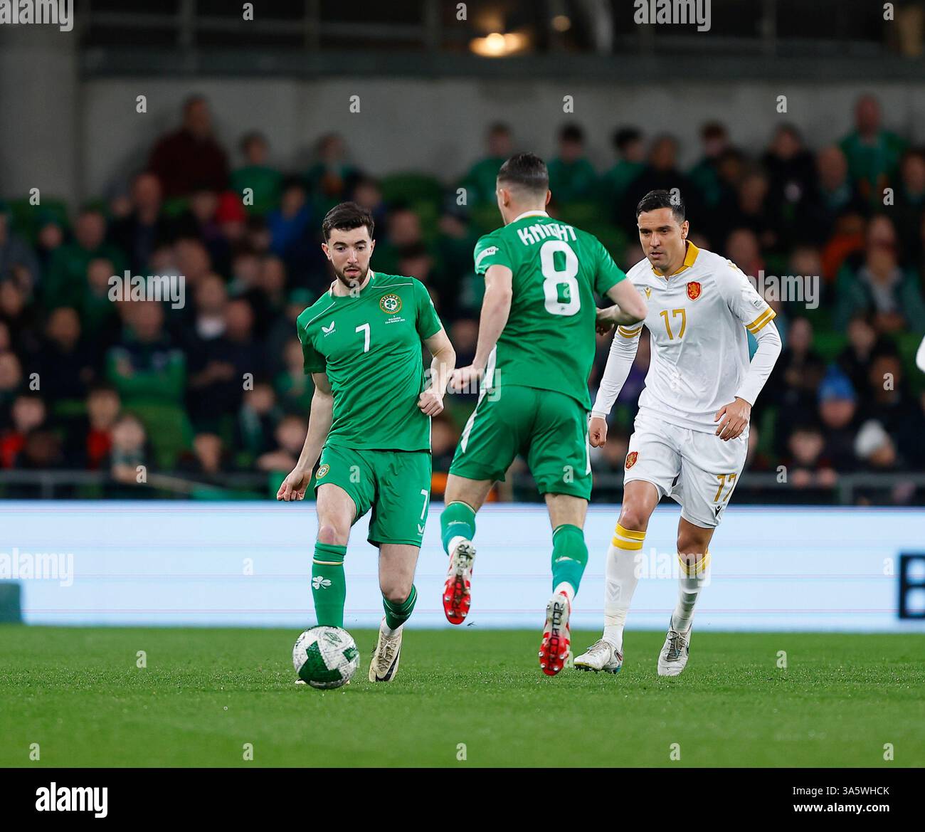 23rd March 2025; Aviva Stadium, Dublin, Ireland; UEFA Nations League ...