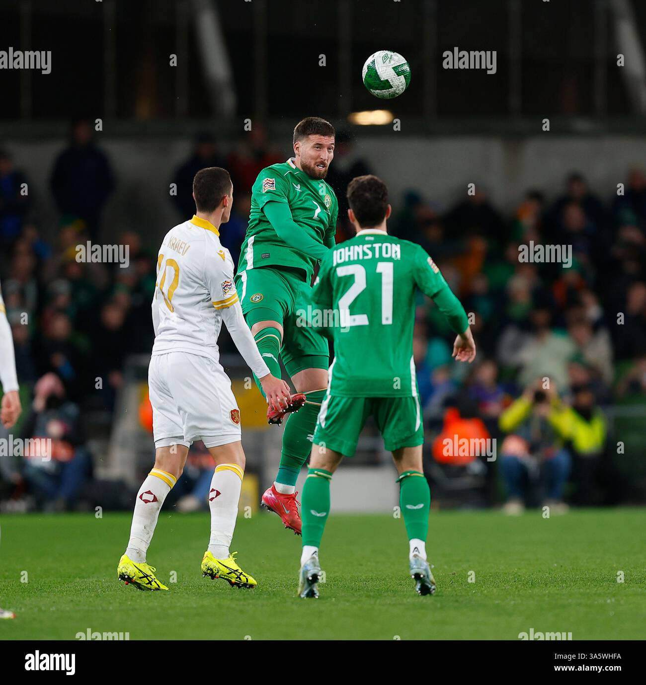 23rd March 2025; Aviva Stadium, Dublin, Ireland; UEFA Nations League ...