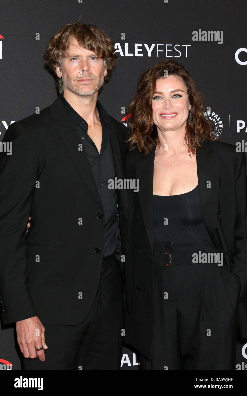 LOS ANGELES - MAR 23: Eric Christian Olsen, Kat Coiro at PaleyFEST 2025 ...