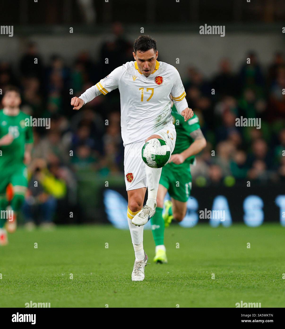 Aviva Stadium, Dublin, Ireland. 23rd Mar, 2025. UEFA Nations League ...