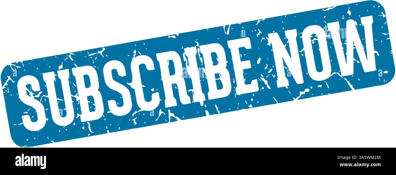 subscribe now stamp. subscribe now rectangular sign isolated on ...