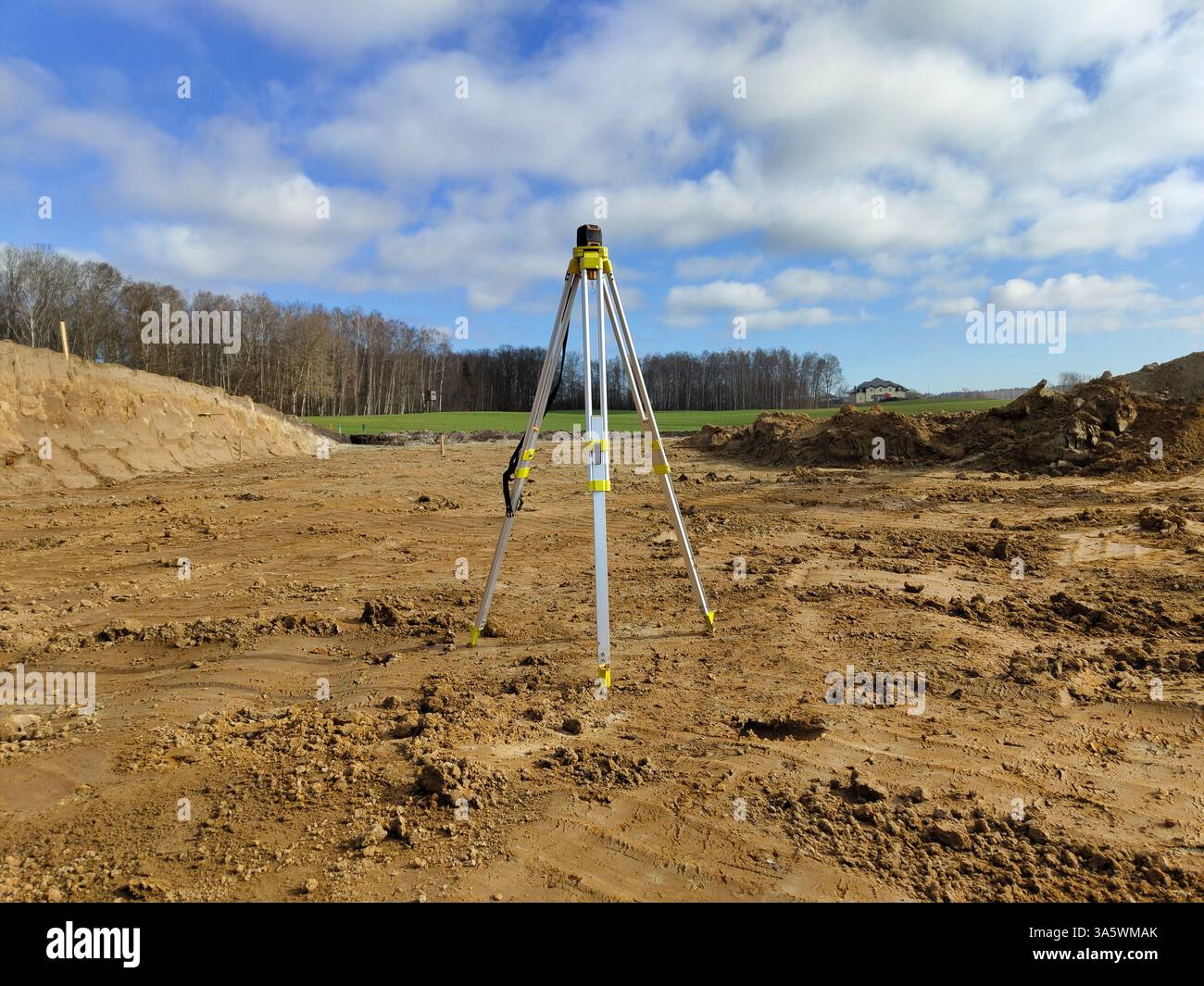 Construction equipment setup on hi-res stock photography and images - Alamy