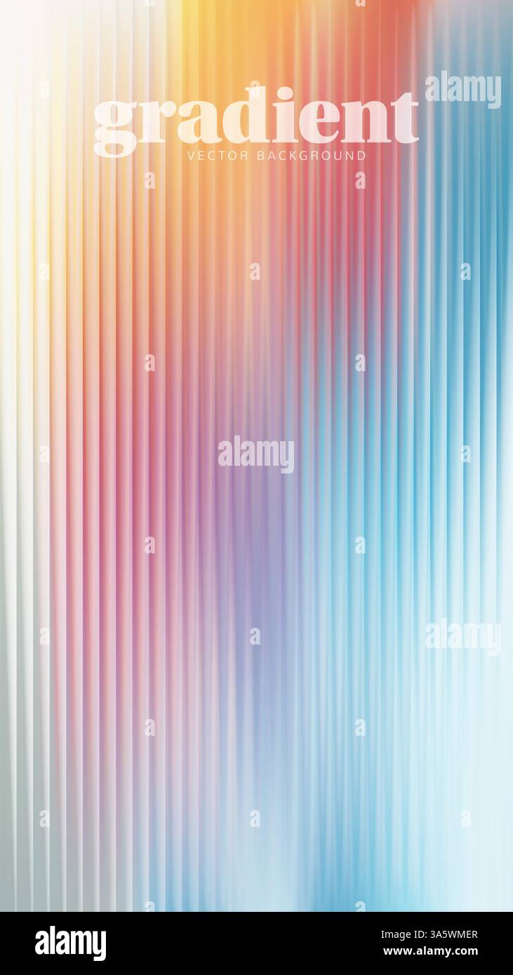 Abstract fractal ripple glass distortion effect background. Ribbed ...