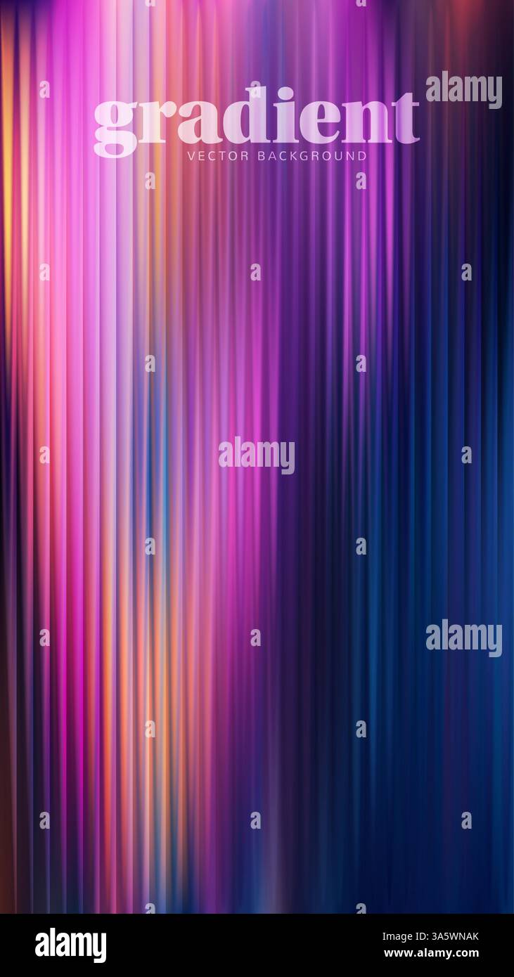 Abstract fractal ripple glass distortion effect background. Ribbed glass texture with vibrant ...