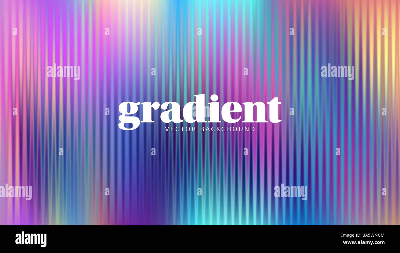 iridescent Abstract fractal ripple glass distortion effect background. Ribbed glass texture with ...