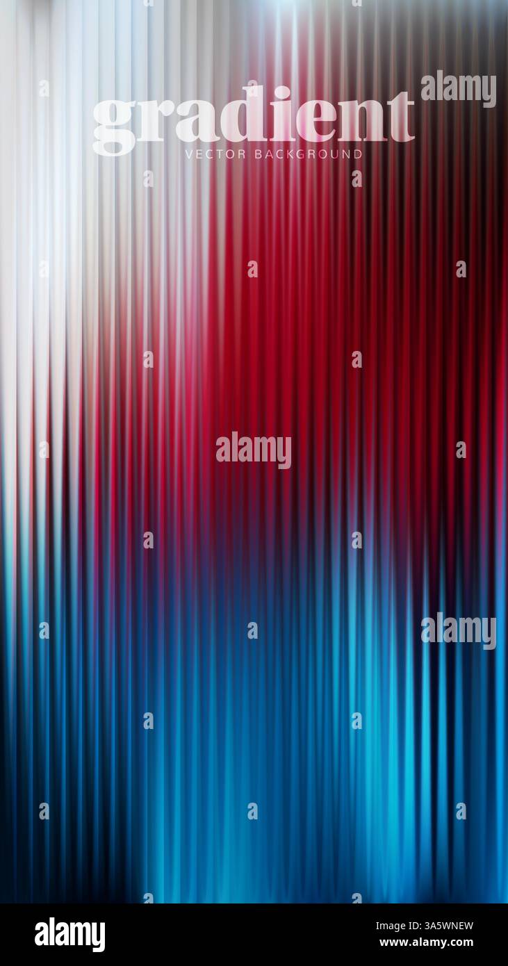 Abstract fractal ripple glass distortion effect background. Ribbed glass texture with vibrant ...